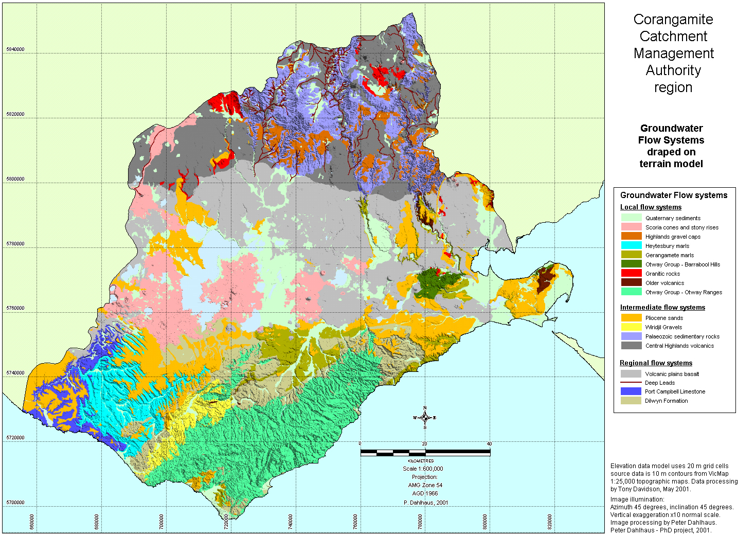 Groundwater Flow Systems of the Corangamite Catchment Management Authority